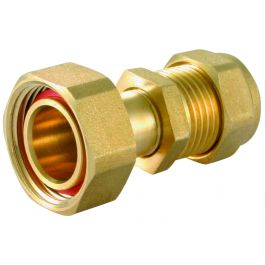 Compression Straight Tap Connector - 15mm