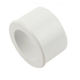 50mm - 40mm - White Solvent Weld Reducer 5 Pack